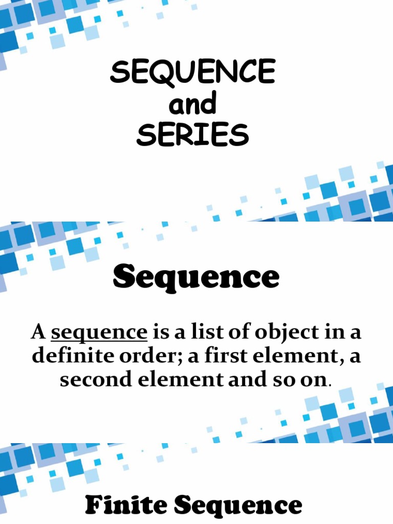 Sequence 2 Pdf