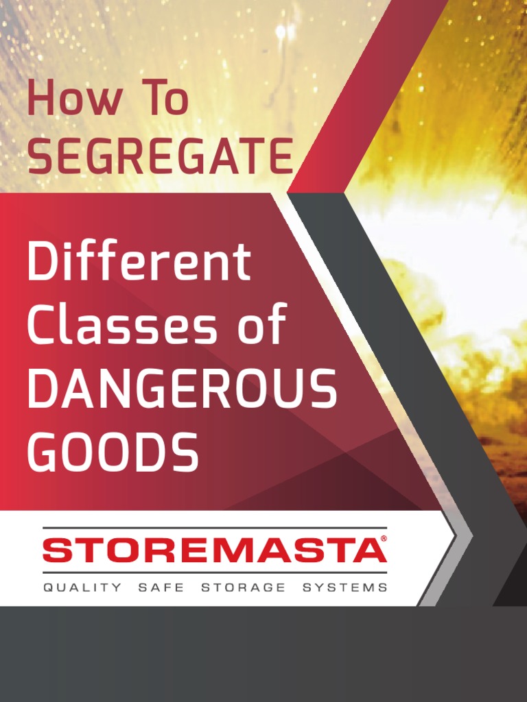 How To Segregate Dangerous Goods | PDF | Radioactive Decay | Dangerous ...