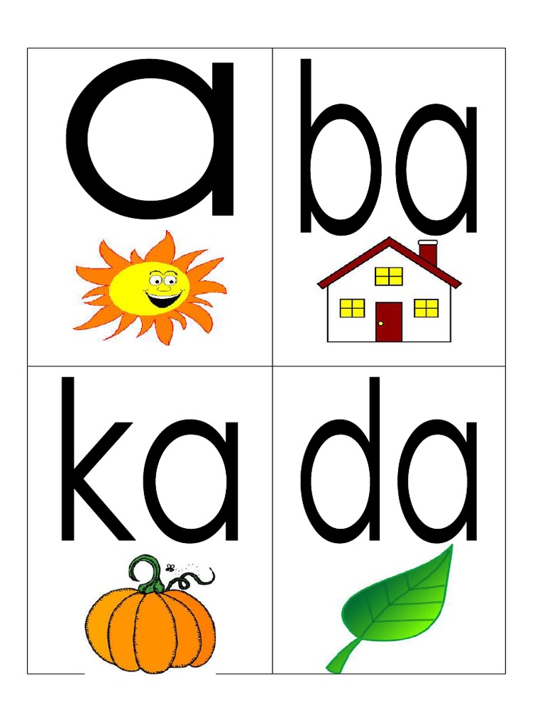 Flashcard Abakada | PDF