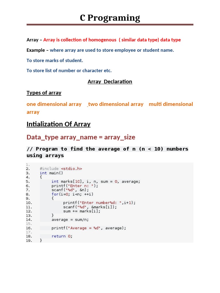C Practical File | PDF | Pointer (Computer Programming) | C (Programming Language)