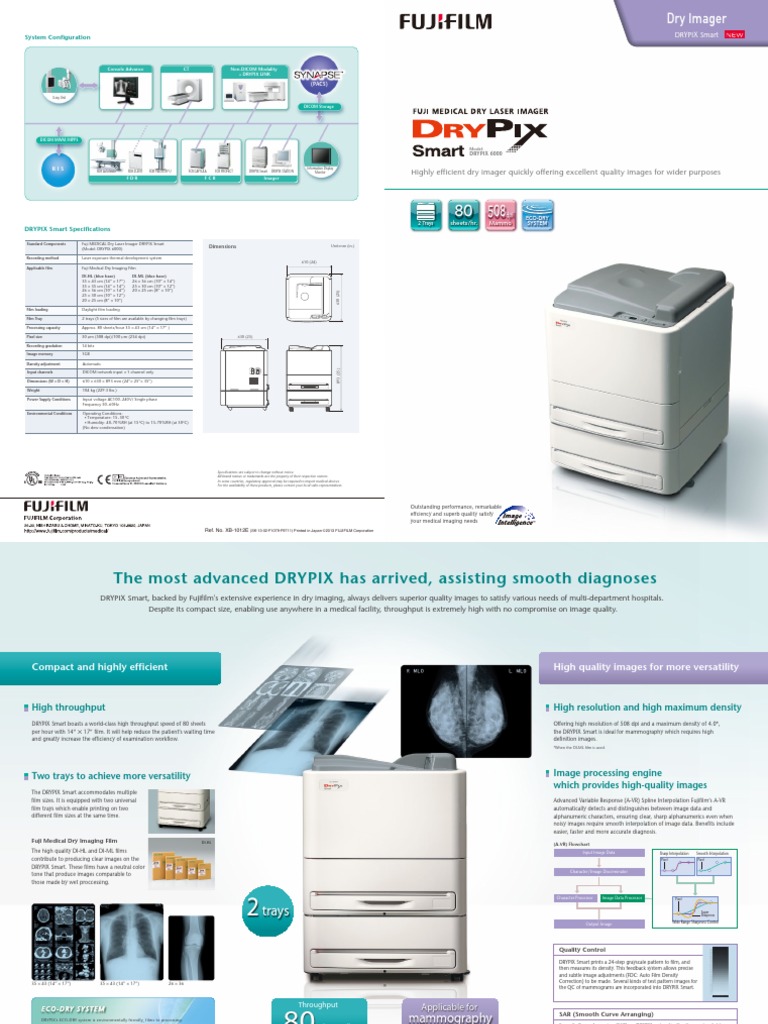 Drypix Smart | PDF | Medical Imaging | Imaging