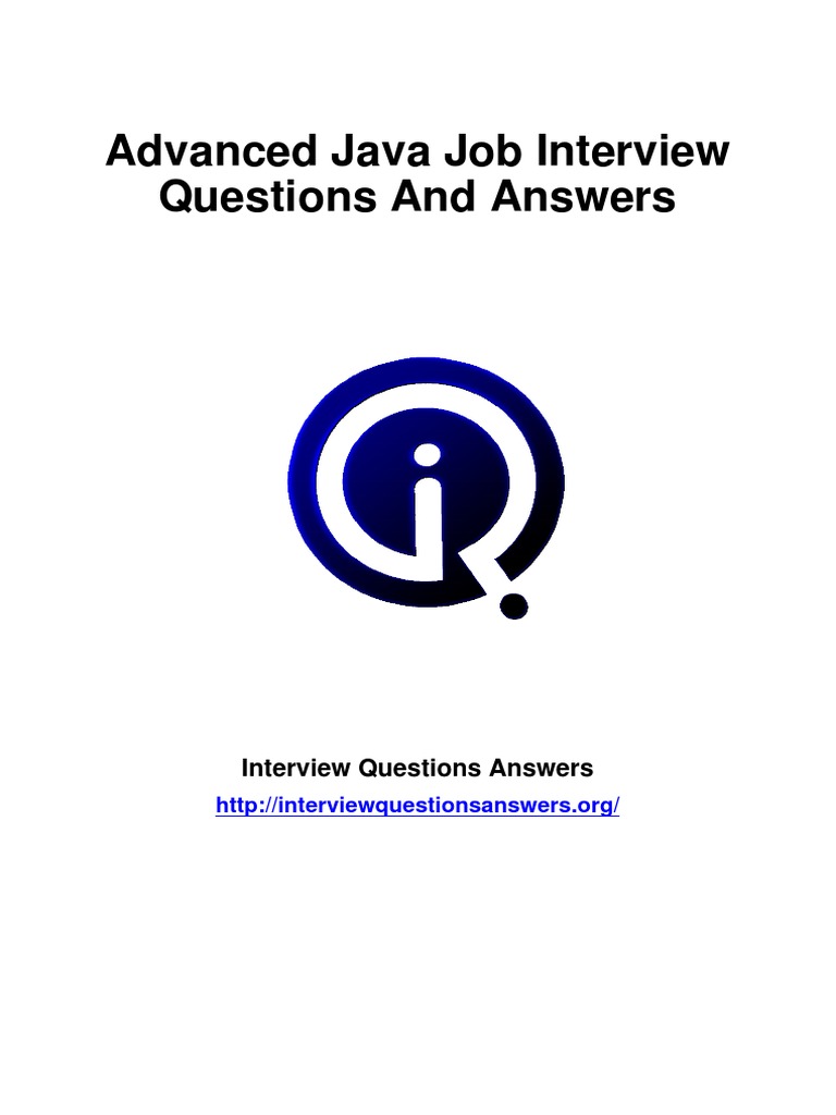 Advanced Java Interview Questions Answers Guide PDF | PDF | Java Server Pages | Java Servlet