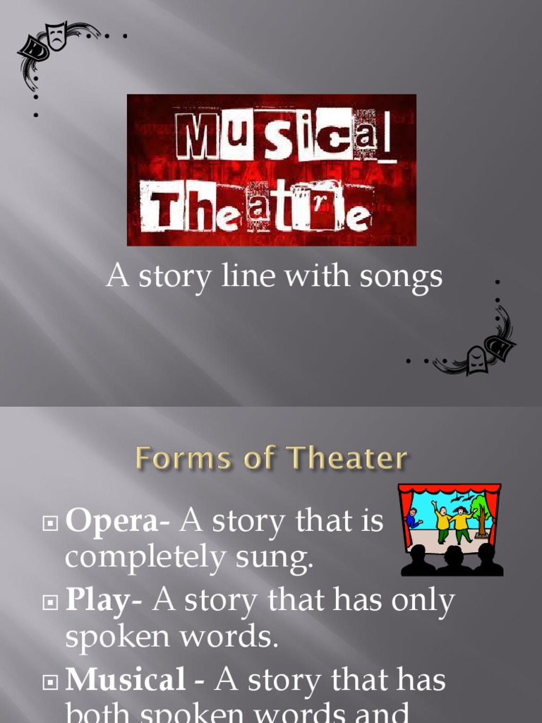 Overview of Musical Theater Elements | PDF