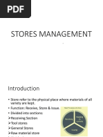 10 Stores Management | PDF | Standardization | Warehouse
