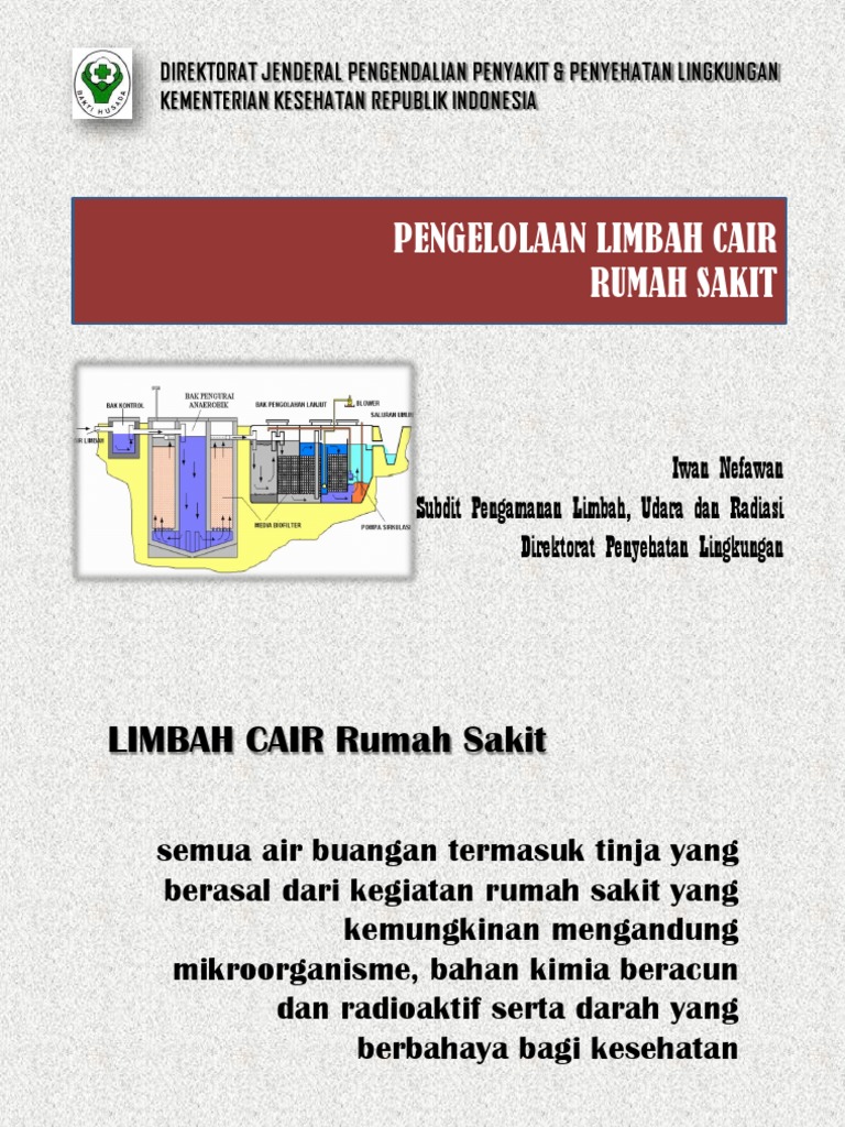 4 Pengelolaan Limbah Cair Rs | PDF