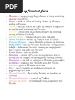 Florante at Laura Script | PDF