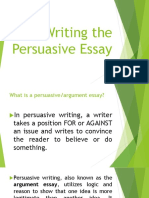 Argumentative Essay Topics | PDF | Essays | Argument