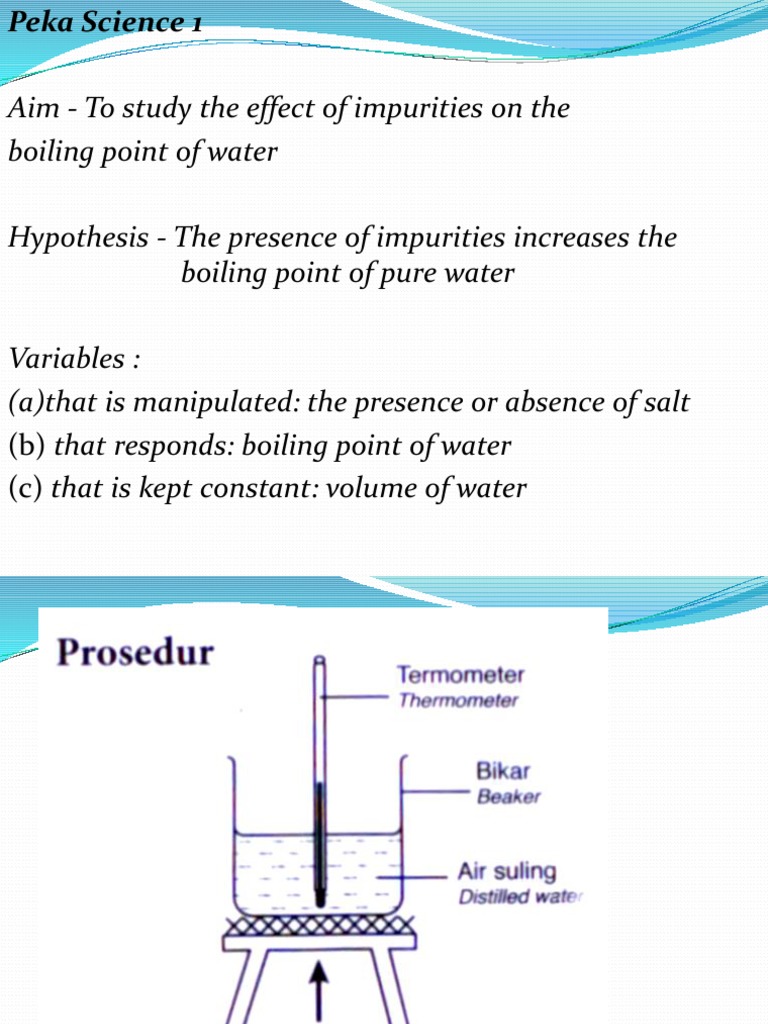 Boiling Salt Water Experiment