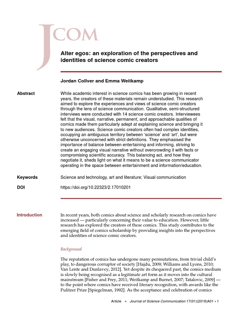 Alter Egos - An Exploration of The Perspectives and Identities of ...