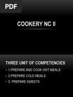 TR Cookery NC II | PDF | Occupational Safety And Health | Competence ...