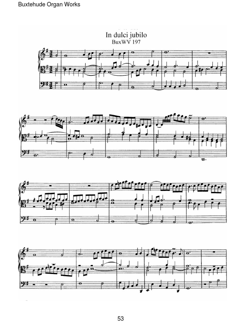 In Dulci Jubilo | PDF