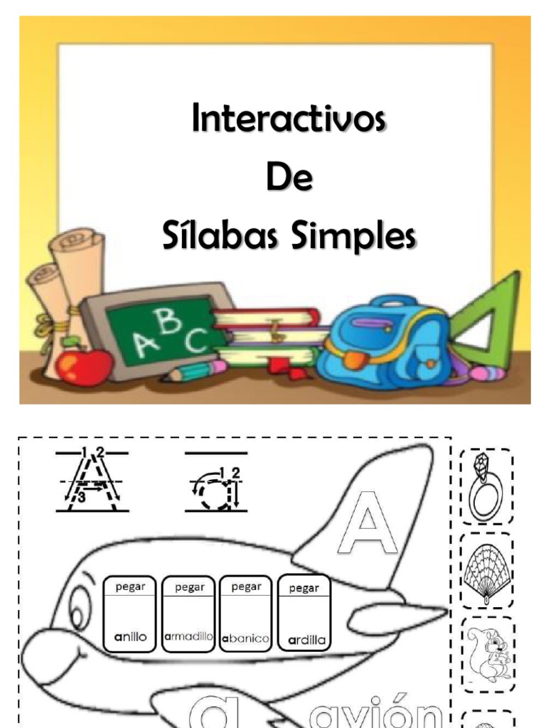 Interactivo de Silabas Simples | PDF