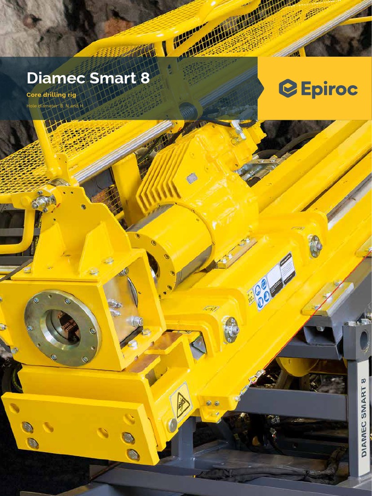 Diamec Smart 8: Core Drilling Rig | PDF | Drilling Rig | Drilling