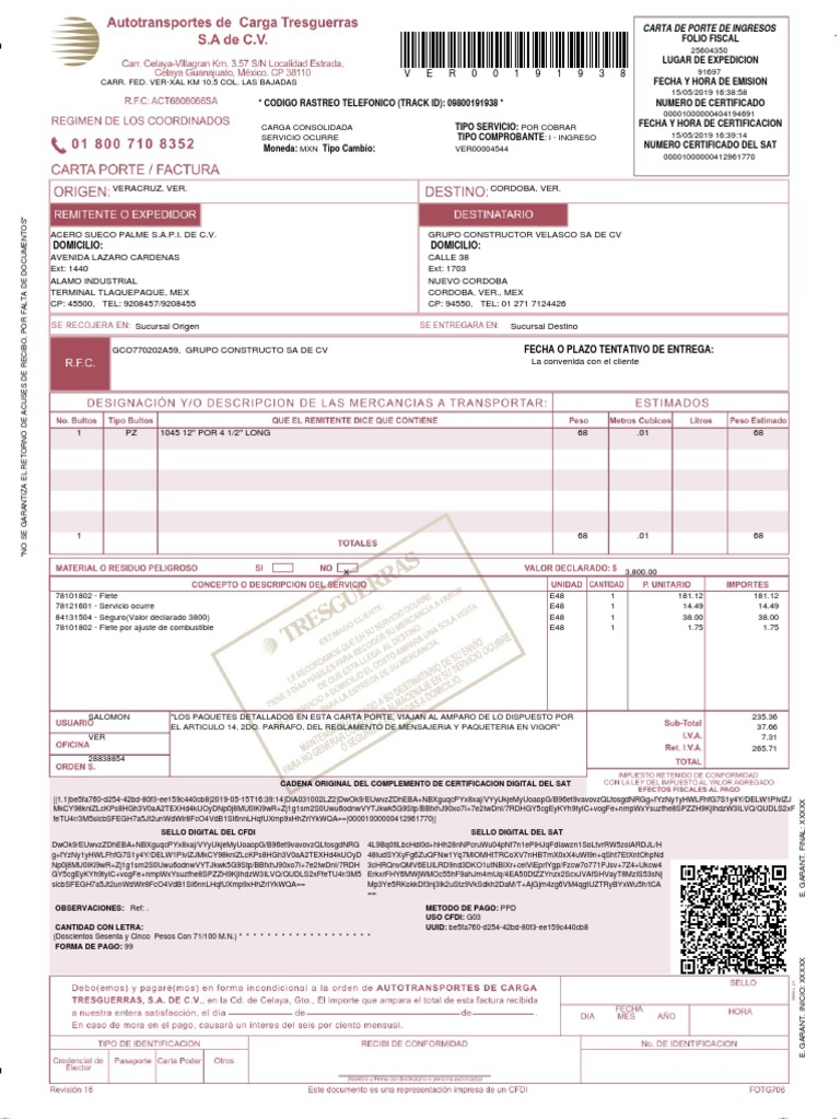 Archivo Control de Embarques | PDF | Business