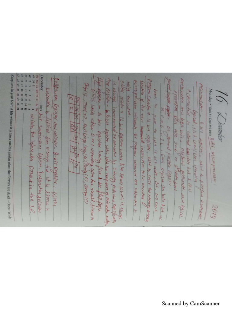 8085 Microprocessor Notes | PDF