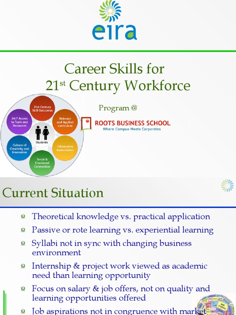 Career Skills For 21 Century Workforce: Program @ | PDF | Creativity ...