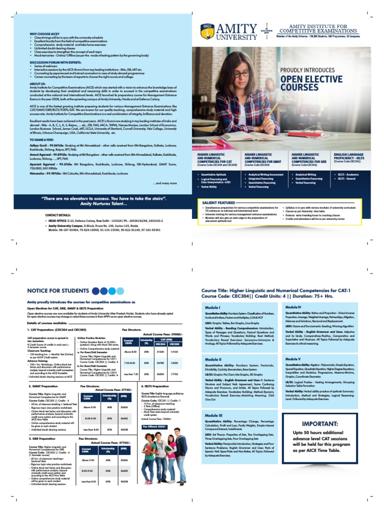 Open Elective Courses: Proudly Introduces | Download Free PDF | Graduate Record Examinations ...