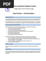 Roles of The Hod and Senior Teachers | PDF