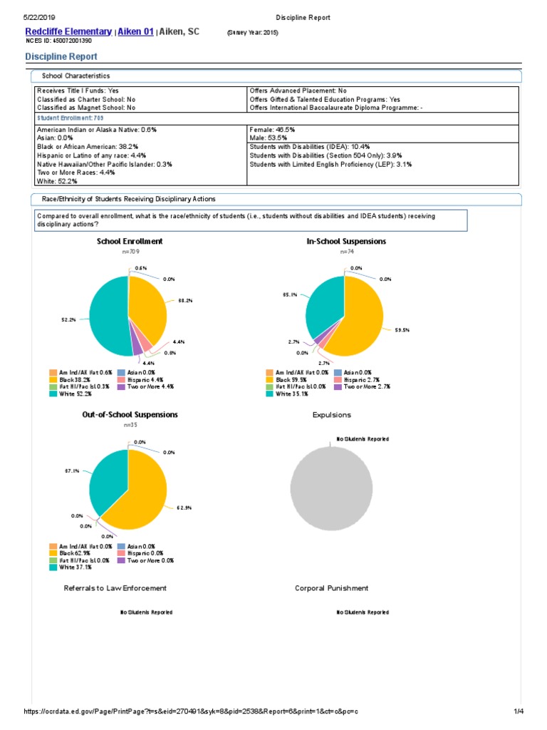 Redcliffe Elementary | PDF | Race And Ethnicity In The United States ...