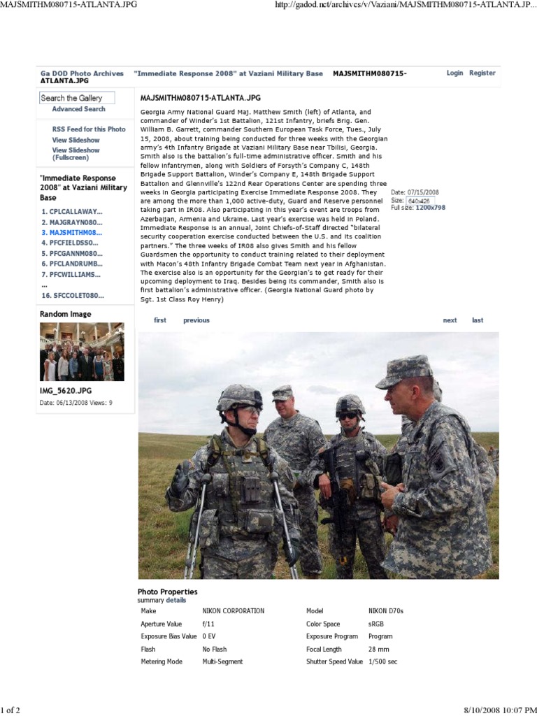 2008-08-01 USA Operation Immediate Response Detail 03 PDF | PDF ...