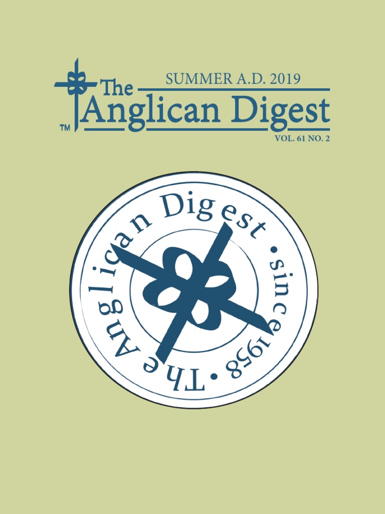 Issues Archive - The Anglican Digest