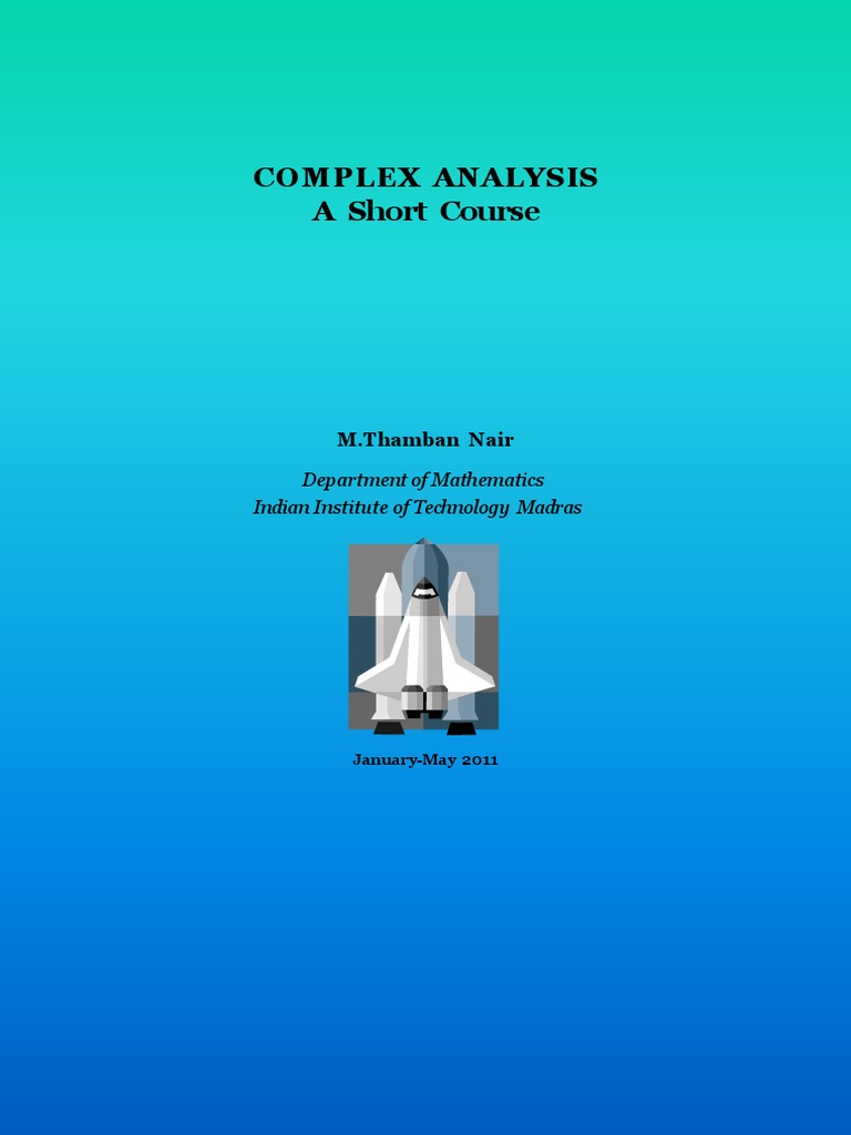 Complex Analysis | PDF | Holomorphic Function | Analytic Function
