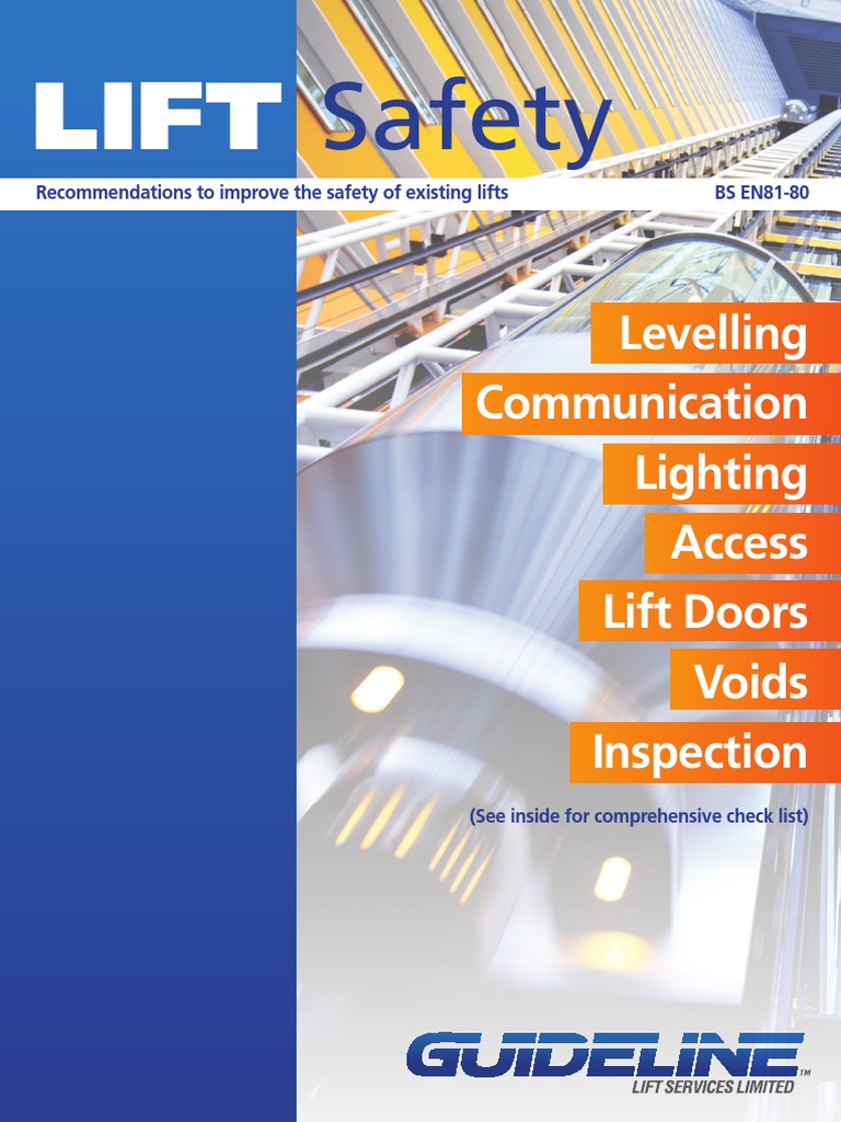 Lift Safety Guide | PDF | Elevator | Door