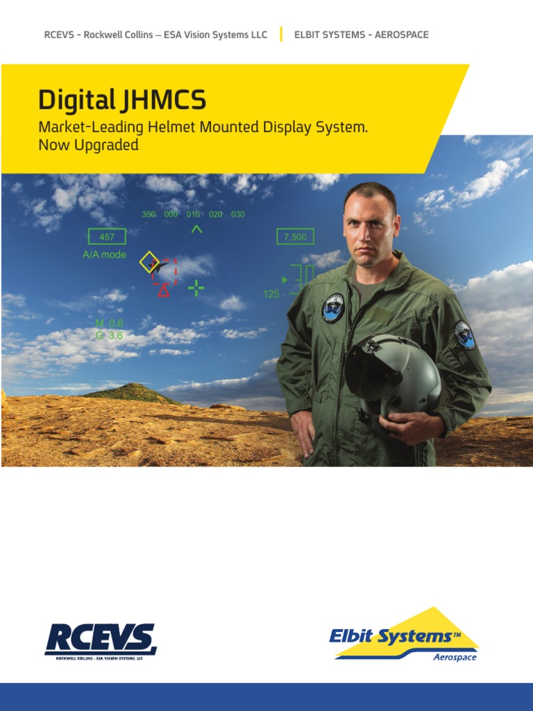 Digital JHMCS: Market-Leading Helmet Mounted Display System. Now ...