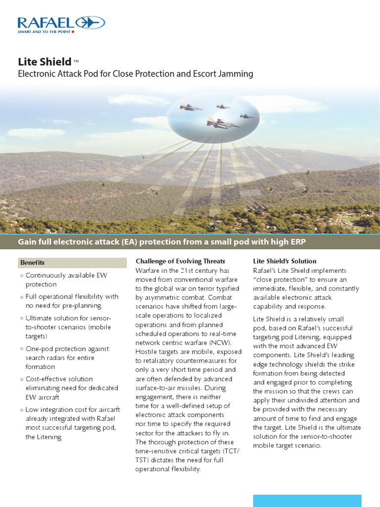 Lite Shield | PDF | Electronic Warfare | Military Technology