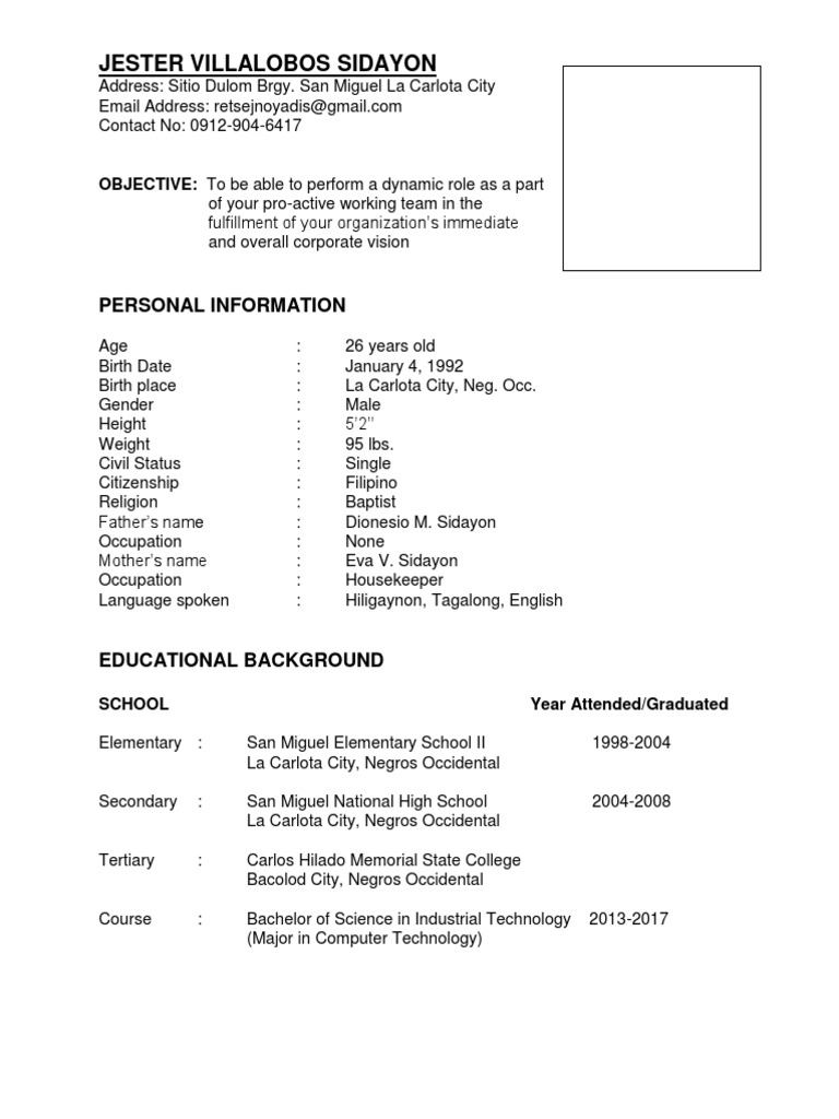Jester Resume Final | PDF | Digital Technology | Computing