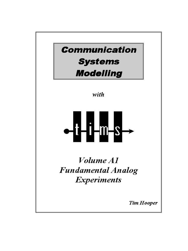 Lab Manual Part 2 TIMS PDF | PDF | Signal To Noise Ratio | Spectral Density