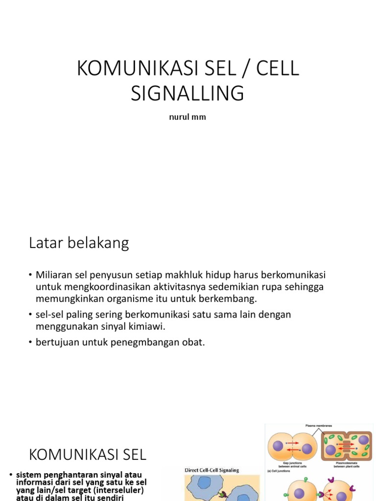 Komunikasi Sel | PDF