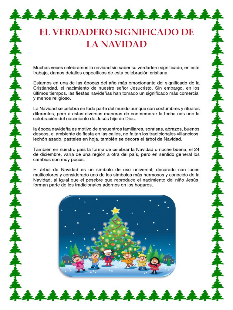 Verdadero Significado de la Navidad | PDF