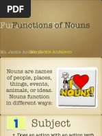 Nouns and Pronouns Identification Worksheet | PDF | Pronoun | Sentence ...
