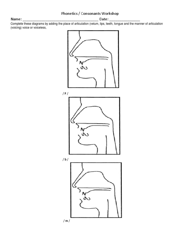 Phonetics Workshop | PDF