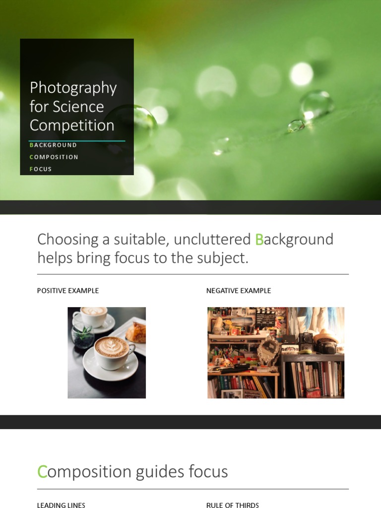 Photography For Science Competition | PDF