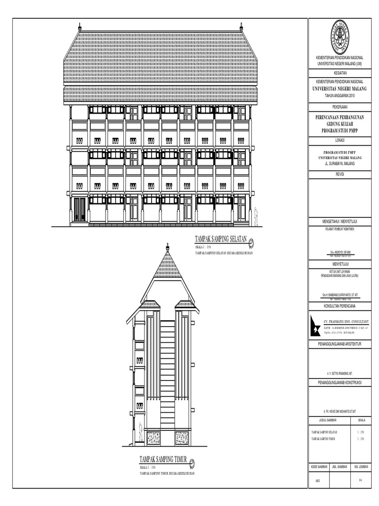 Rencana Gedung Kuliah UM | PDF