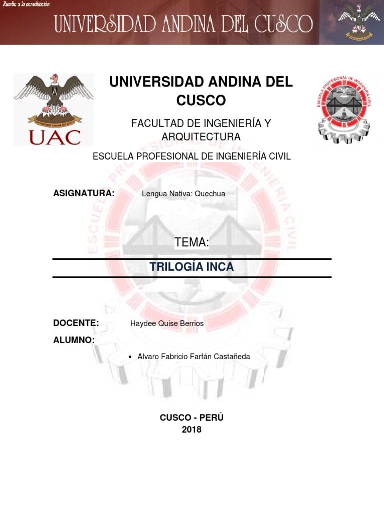 Trilogía Inca | PDF | Imperio Inca