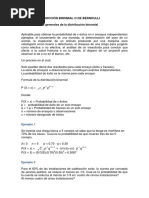 Ejercicios Distribucion Multinomial | PDF | Probabilidades y ...