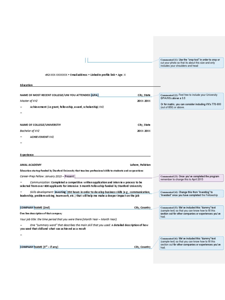 Amal Resume Template Format | PDF | Learning | Cognition