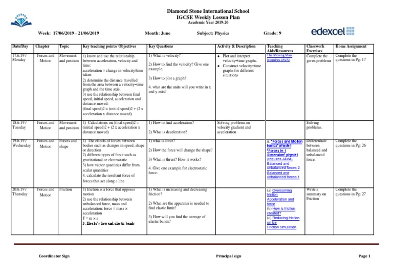 G9 Physics | PDF | Acceleration | Force