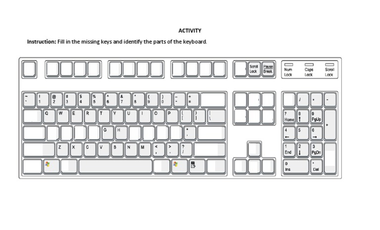 Keyboard Activity | PDF