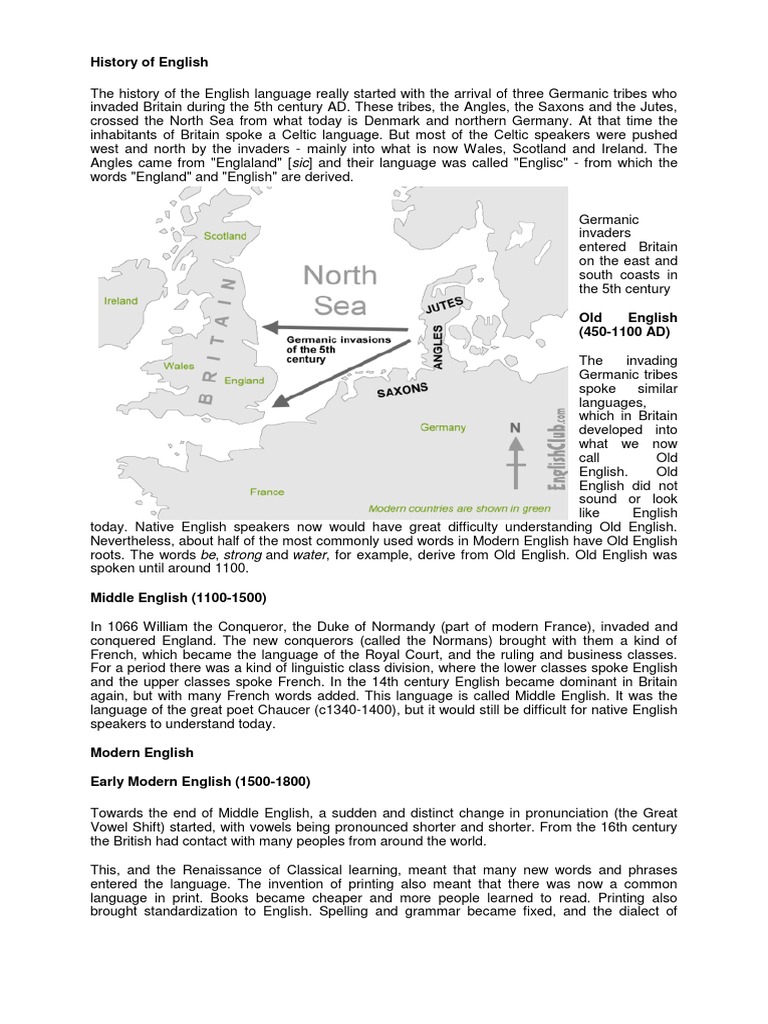 History of Writing | PDF | English Language | United Kingdom