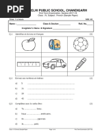 Grade 1 French Pupils Book Part 1 | PDF