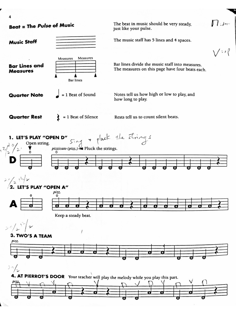 Essential Elements Violin | PDF