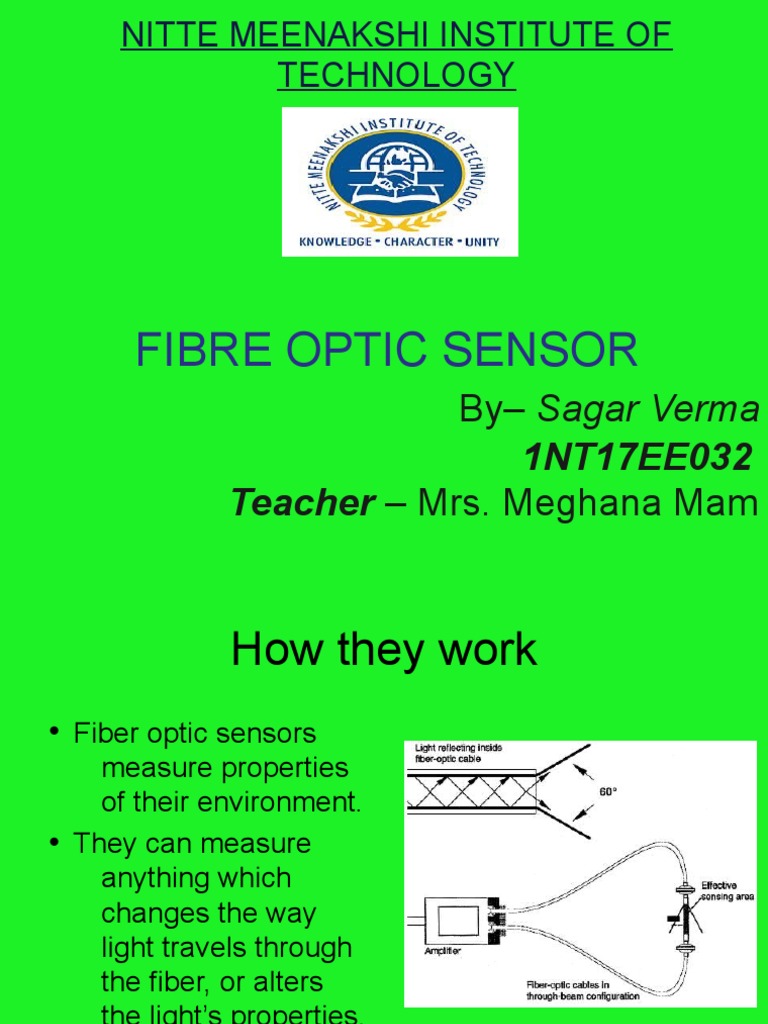 Fiber Optic Sensors: Applications & Uses | PDF | Science & Mathematics ...