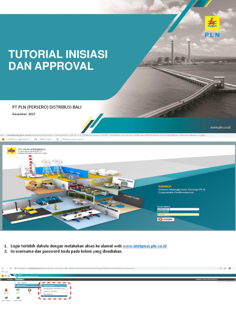 Tutorial Inisiasi Dan Approval Inisiasi PDF | PDF