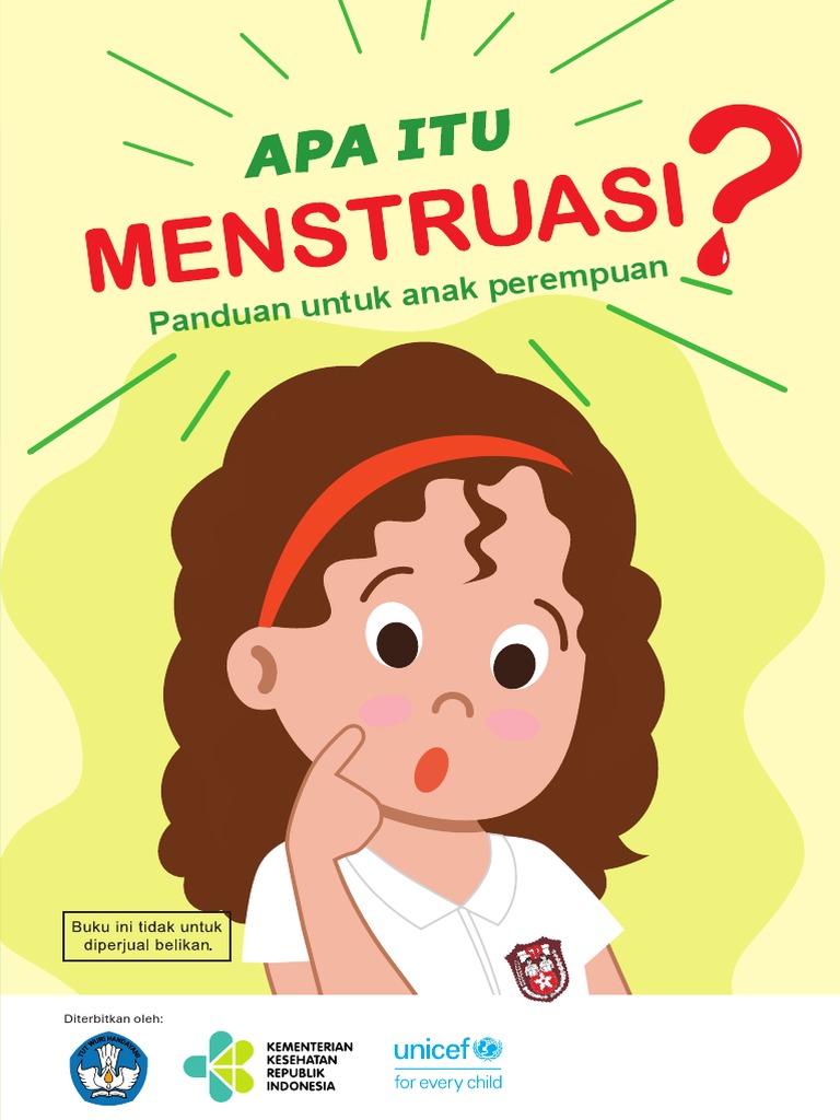 Komik Tentang Menstruasi Kemendikbud Kemenkes UNICEF | PDF ...