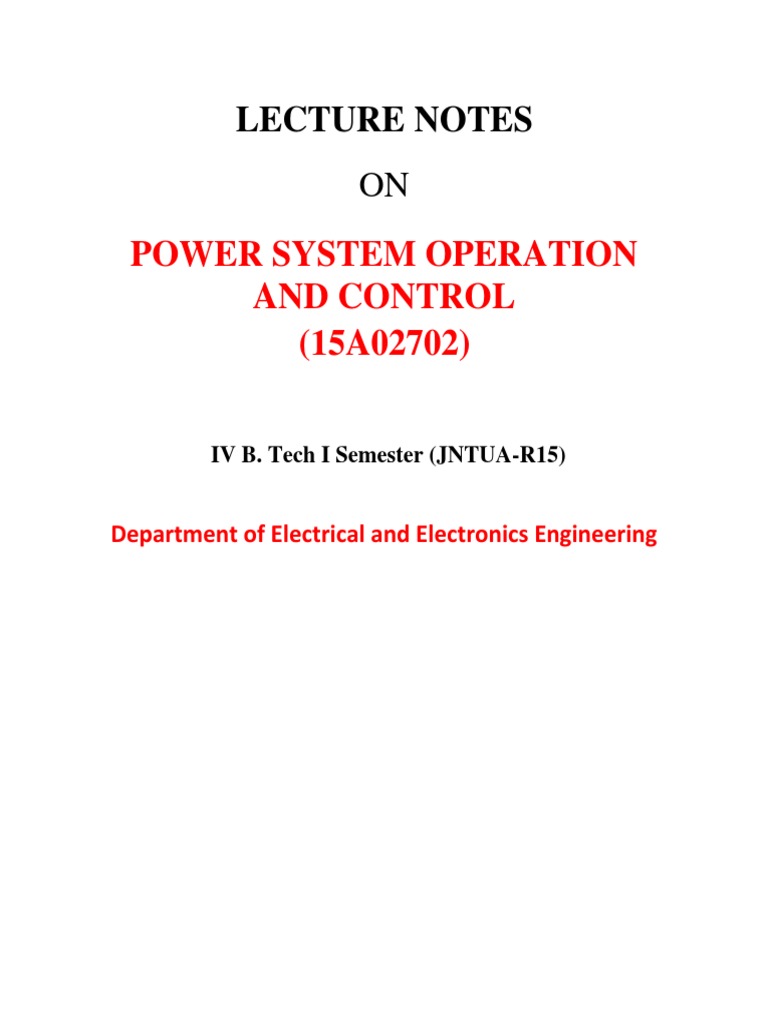 Psoc - Iv - Eee - 0 | PDF | Mathematical Optimization | Control Theory
