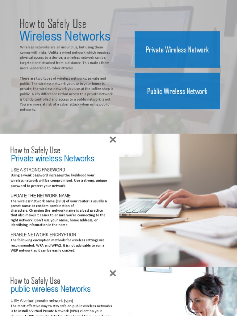 How To Safely Use: Wireless Networks | PDF | Wireless Lan | Computer Network
